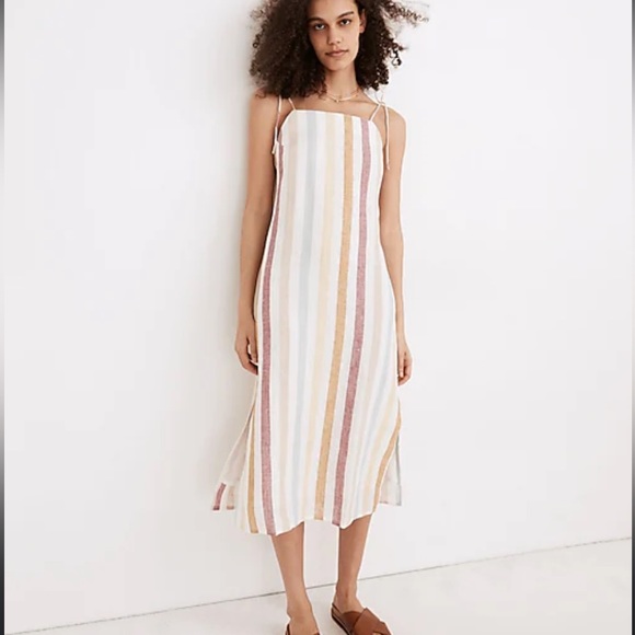 Madewell | Dresses | Linen Midi Dress Laude The Label From Madewell ...